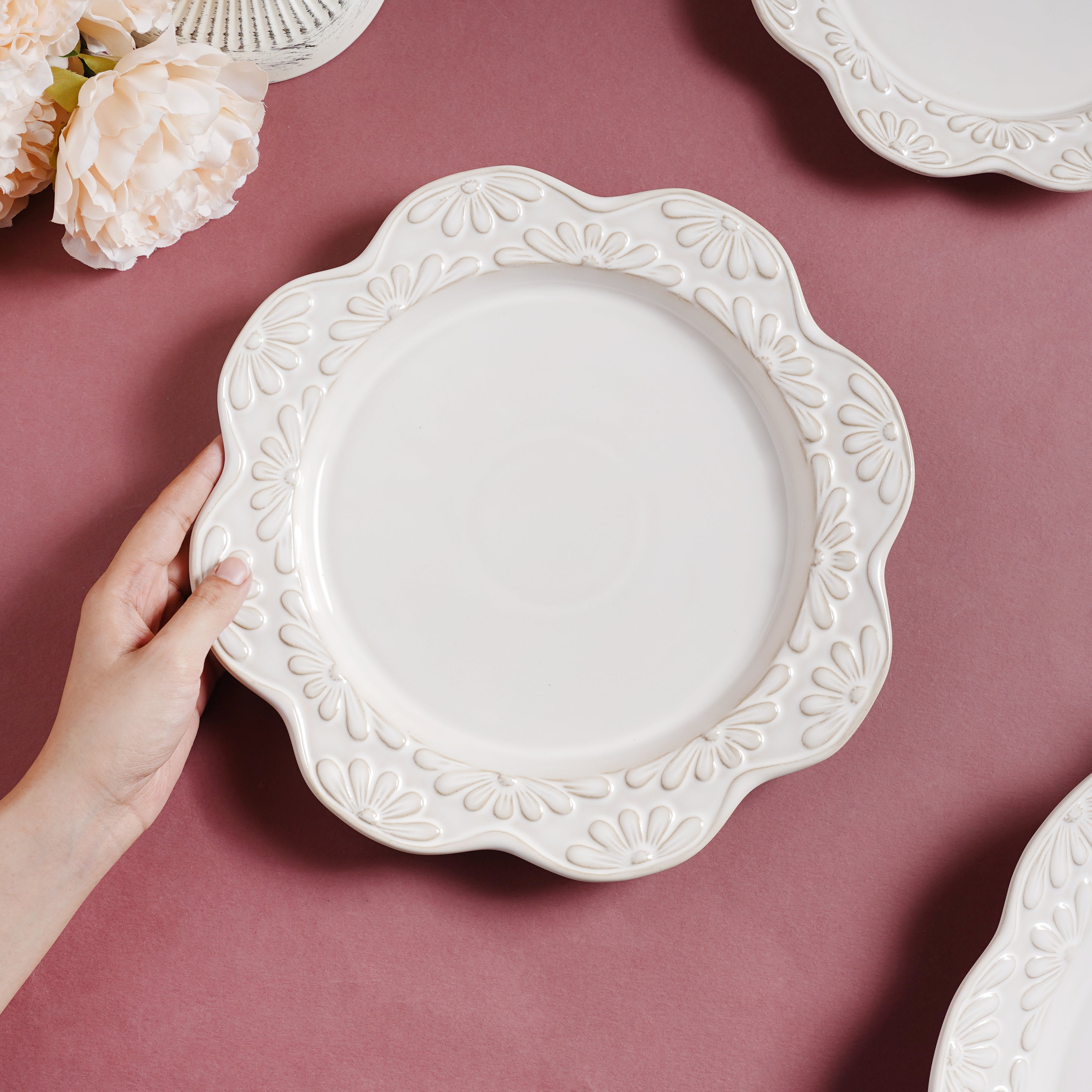 Faye Floral Side Plate 9 Inch