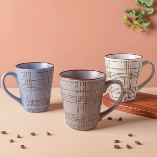 Ceramic Cups - Buy Stackable Coffee Mug Set Online In India | Nestasia