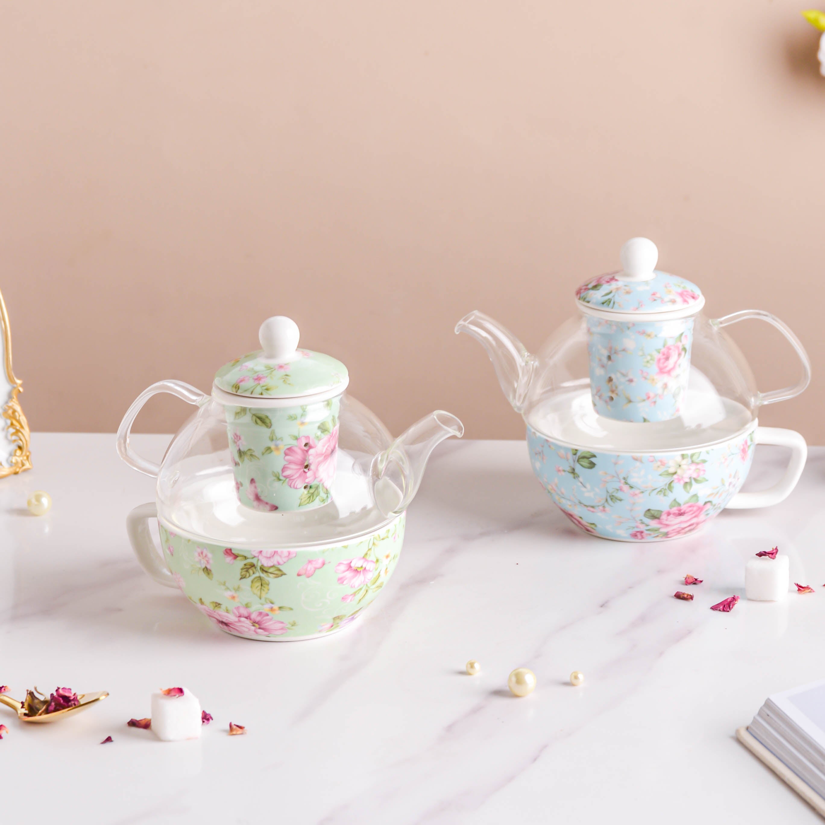 JARDIN Me-Time Teapot Cup Set Online - Premium Tea Set | Nestasia