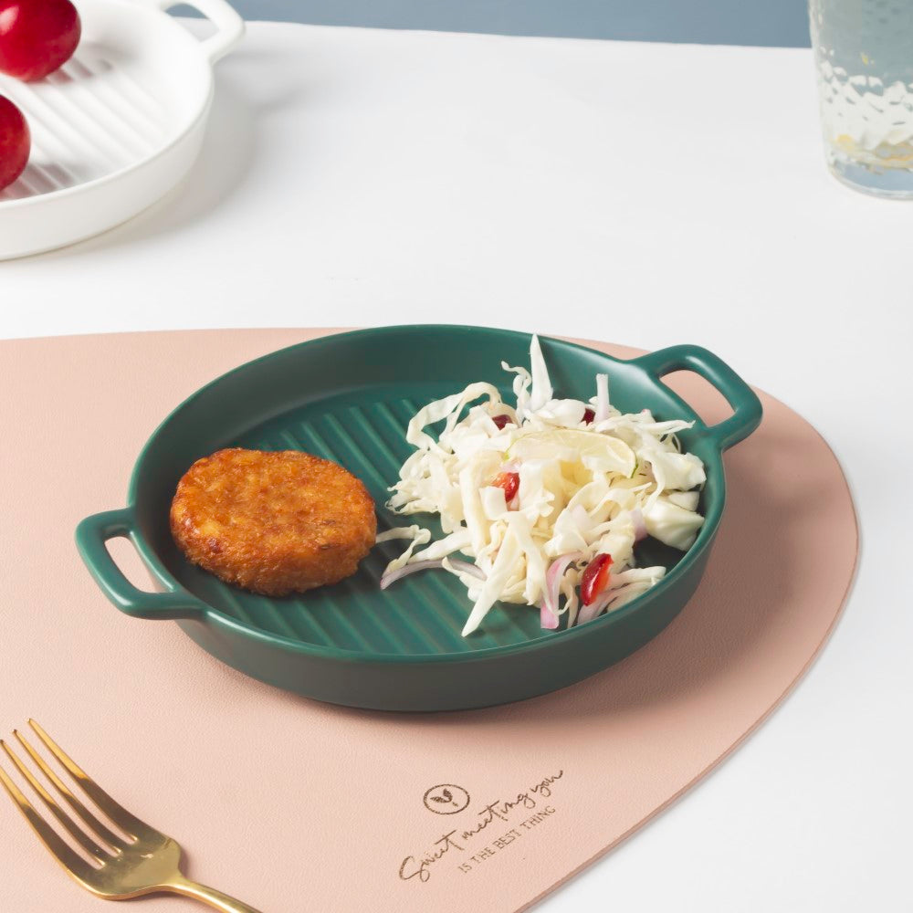 Green Oven Plate Small Online - Premium Baking Tray | Nestasia