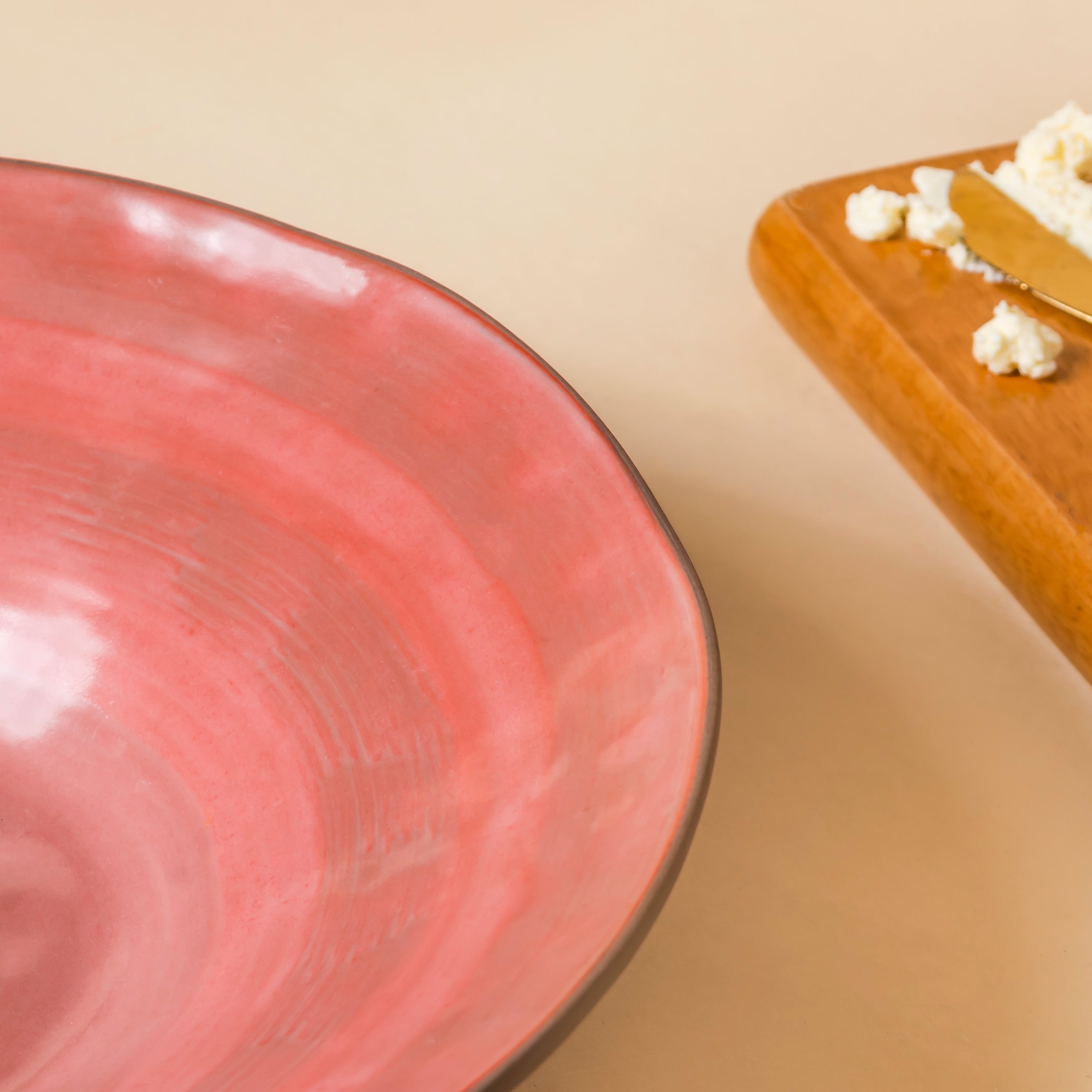 Rustic Large Serving Bowl 9.5 Inch 800 ml