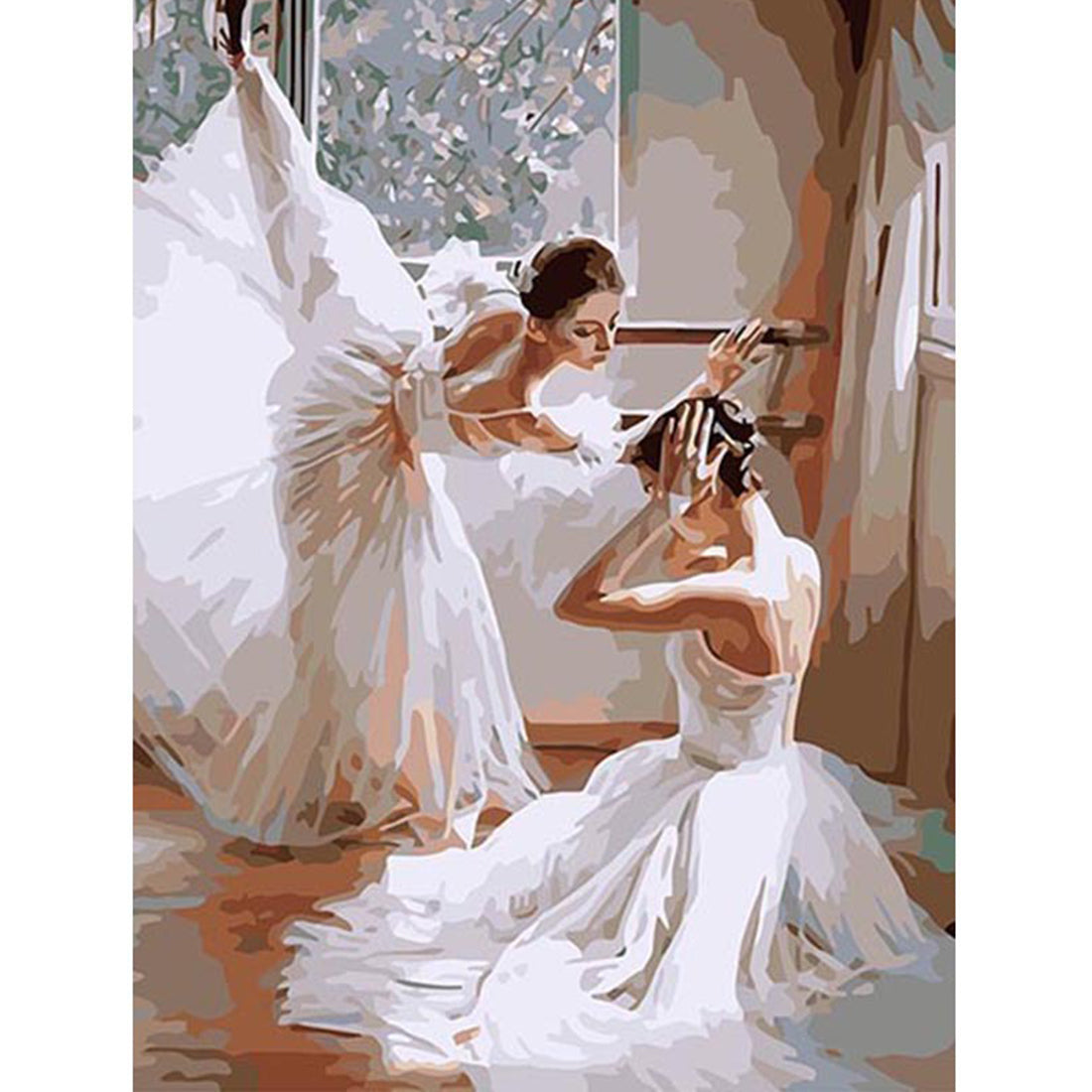 Elegant Ballet Dancers DIY Paint By Numbers Kit Online - Premium Paint ...