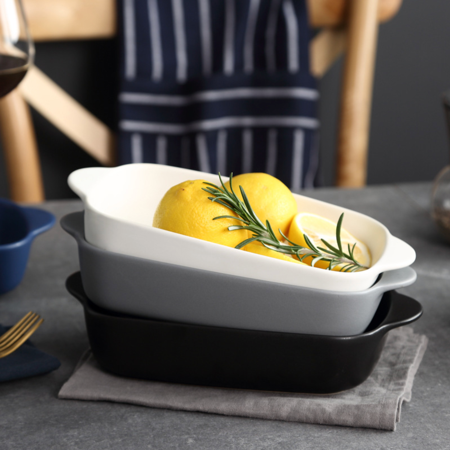 Black Baking Dish Online - Premium Baking Dish | Nestasia