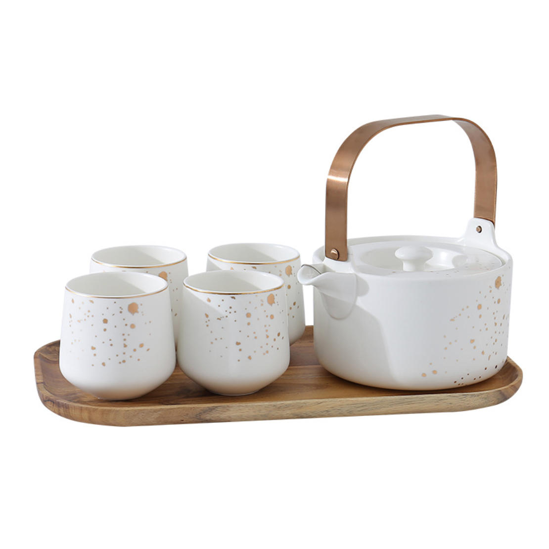 CARA White Tea set