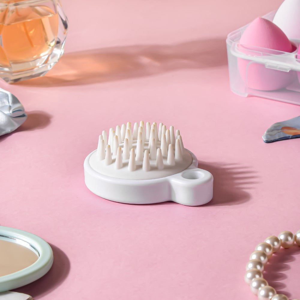 Scalp Scrubber Shampoo Brush White