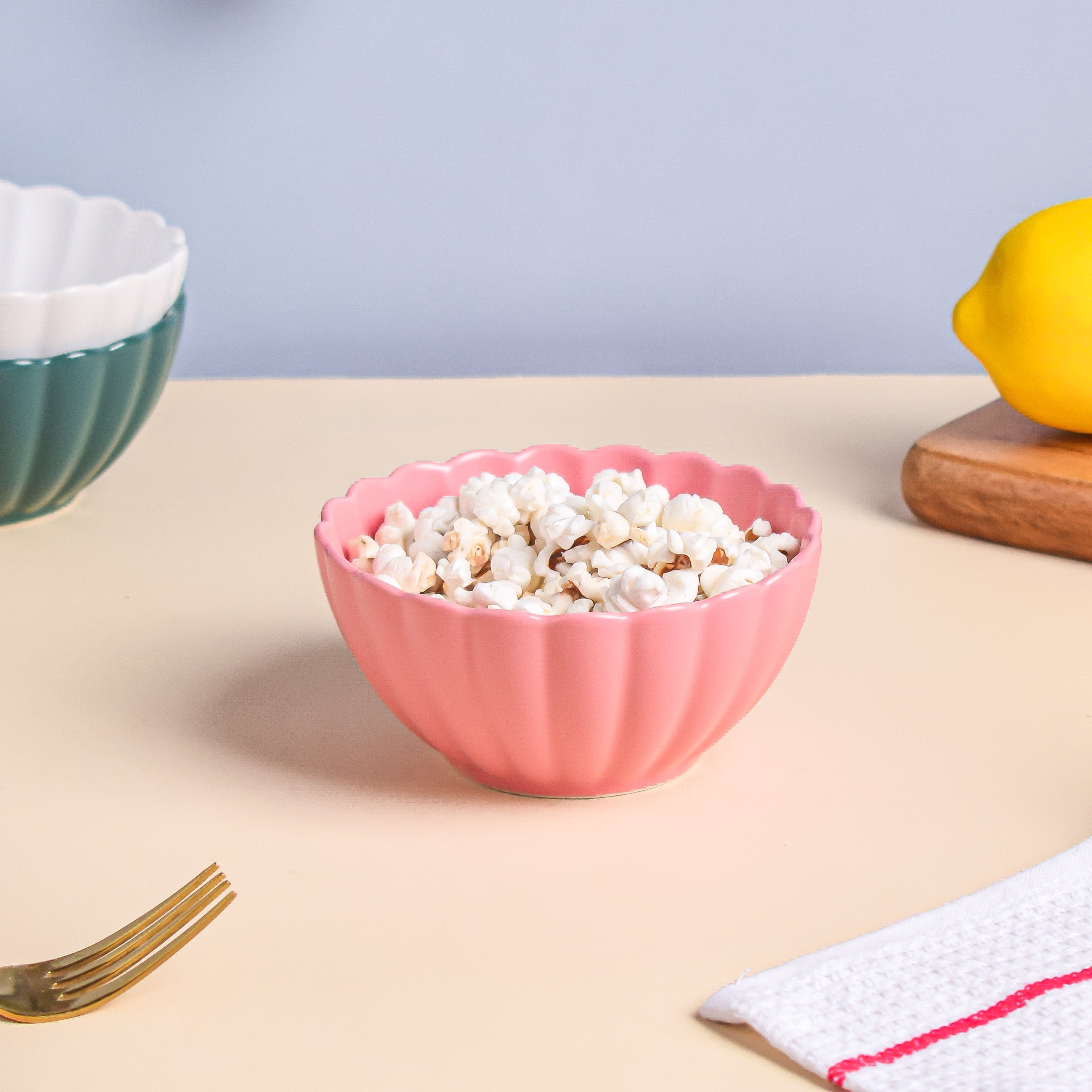 Very Berry Scallop Snack Bowl 250 ml Online - Premium Snack Bowl | Nestasia