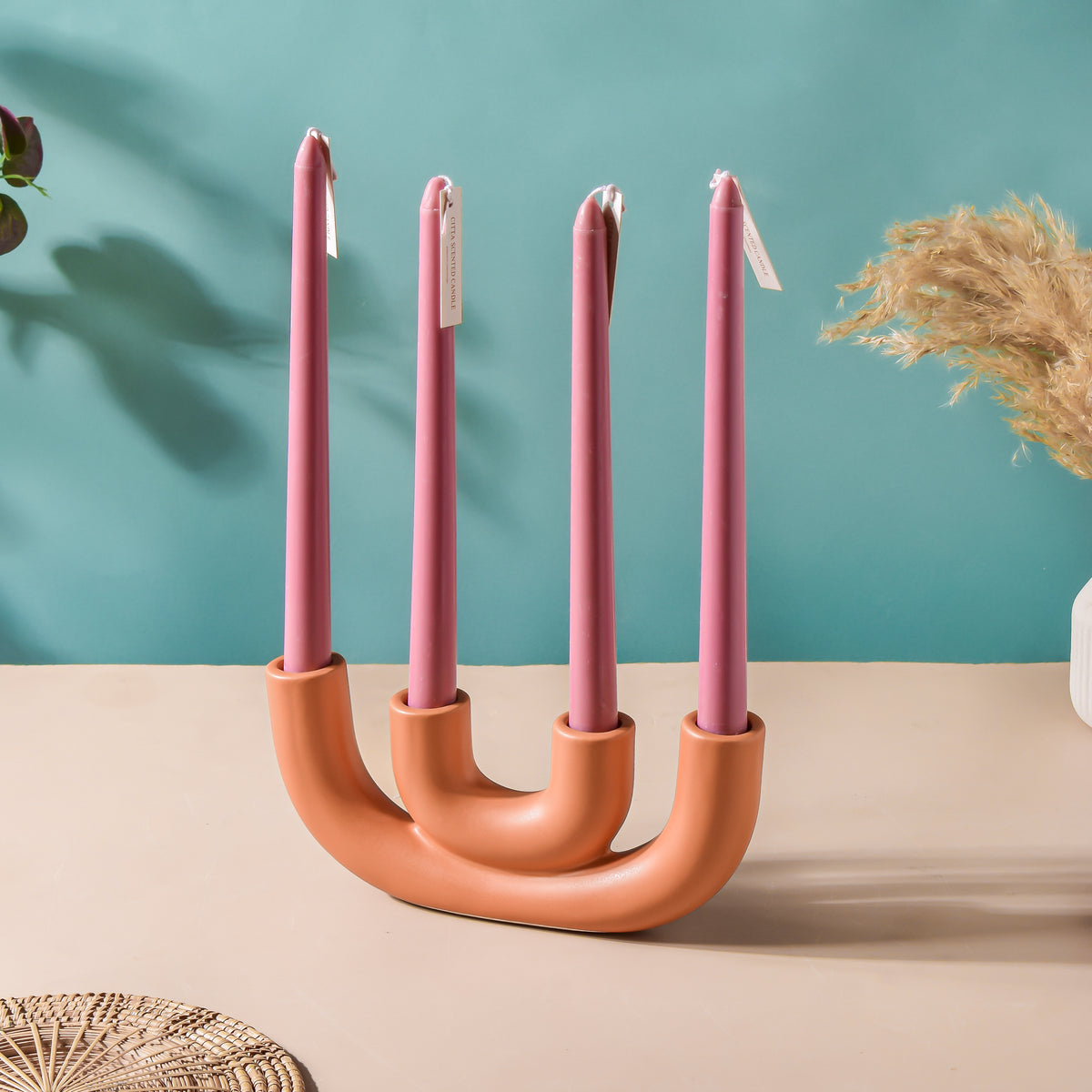 Contemporary Ceramic Candle Stand