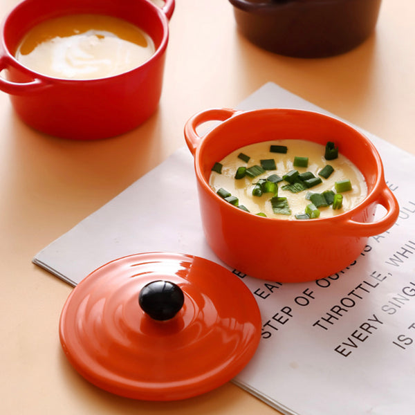 Ceramic Casserole With Lid