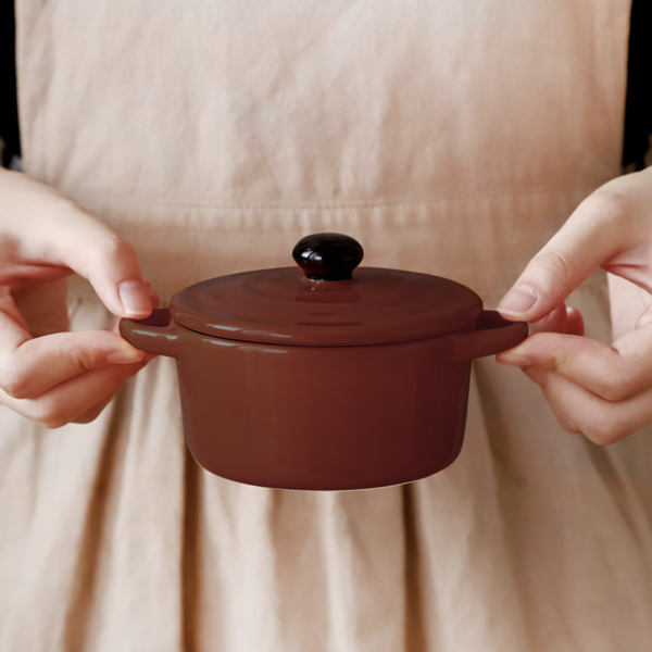 Ceramic Casserole With Lid