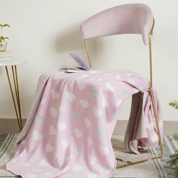 Pink Throw