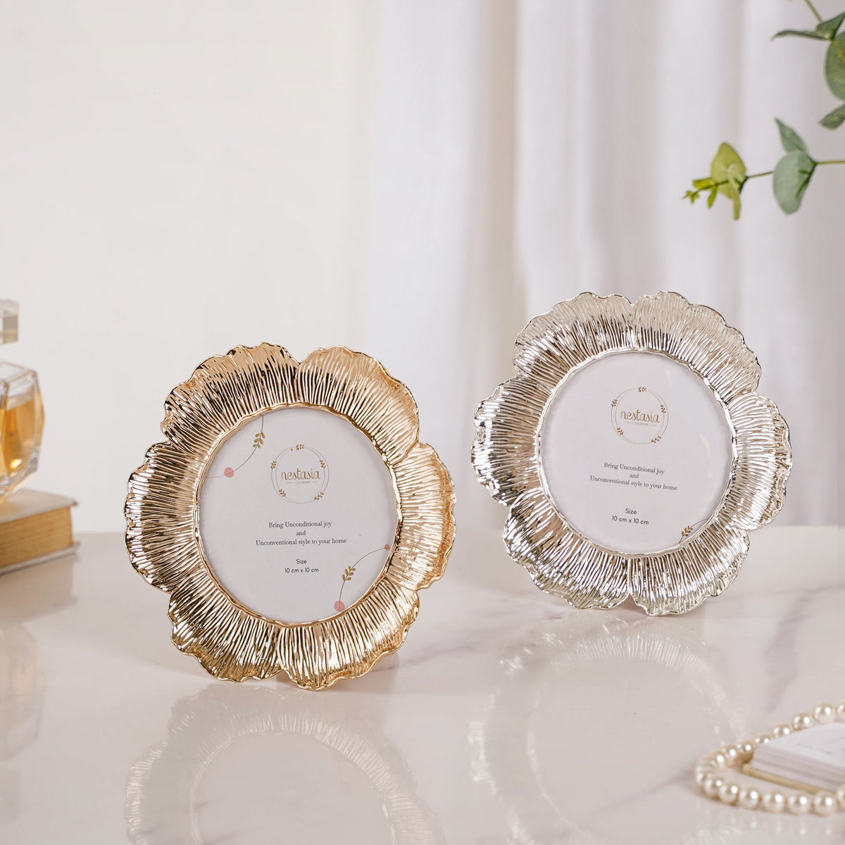 Flora Sparkle Photo Frame
