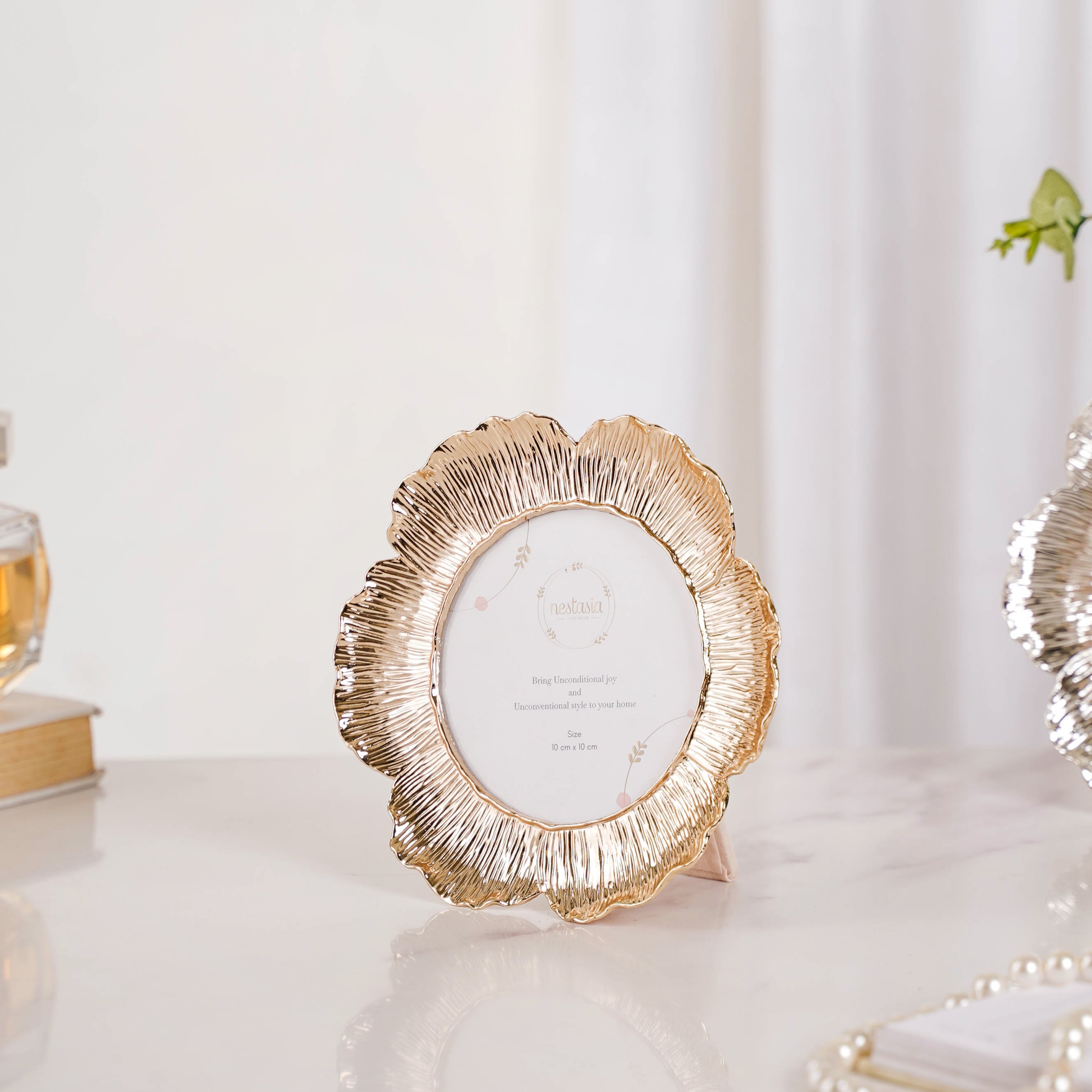 Flora Sparkle Photo Frame