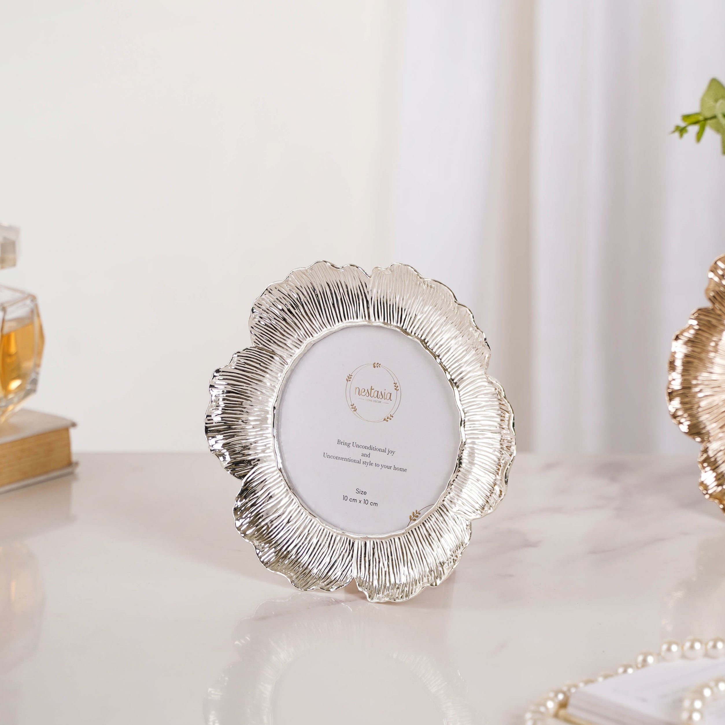 Flora Sparkle Photo Frame