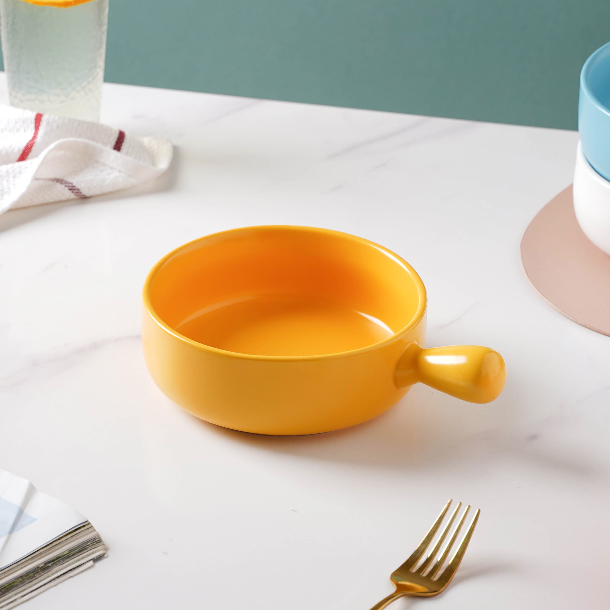 Sunny Side Up Baking Pan With Handle Online - Premium Bowl with Handle ...