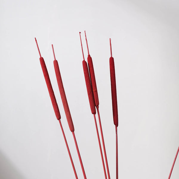 Cattail Stem Red