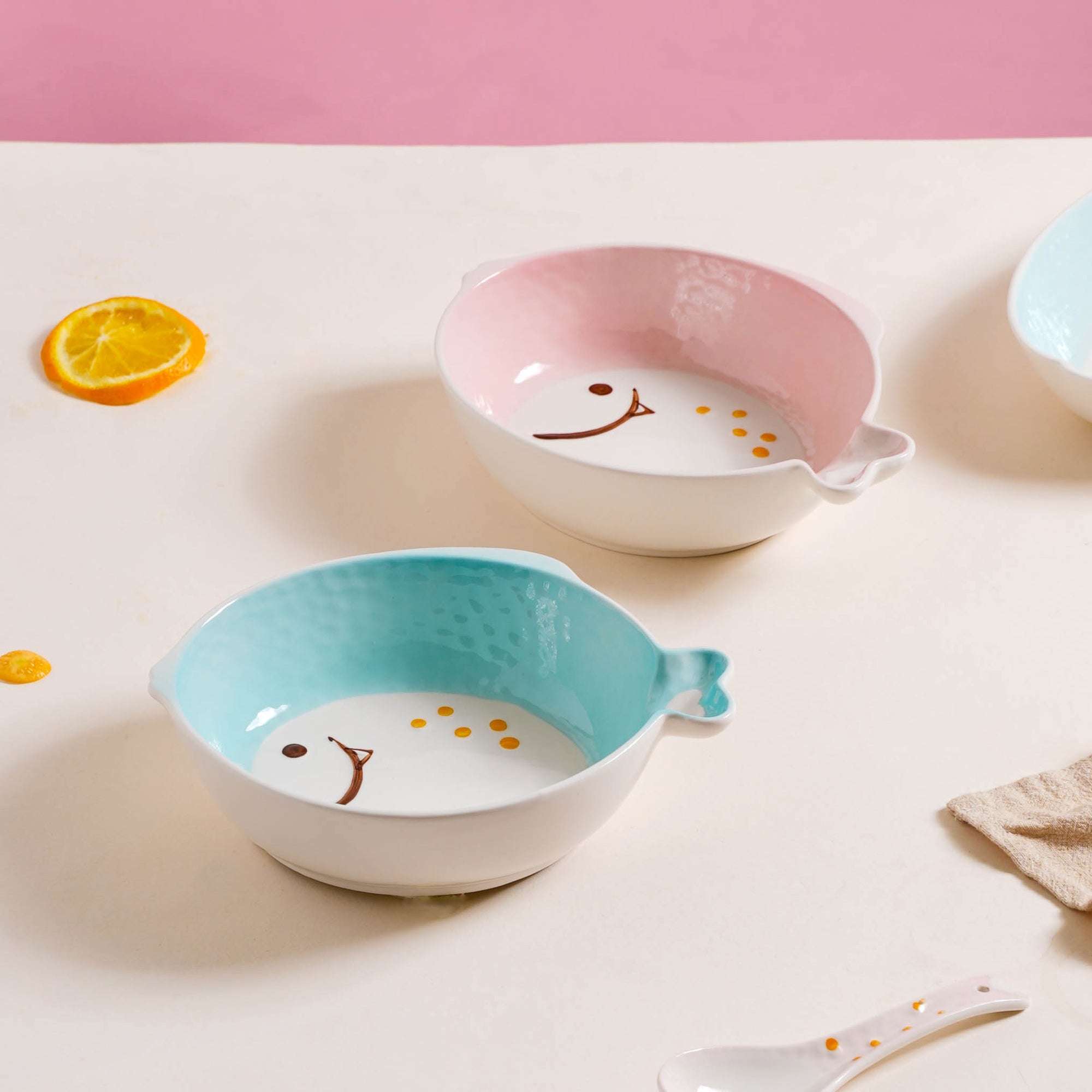 Medium Fish Bowl Online - Premium Soup Bowl | Nestasia