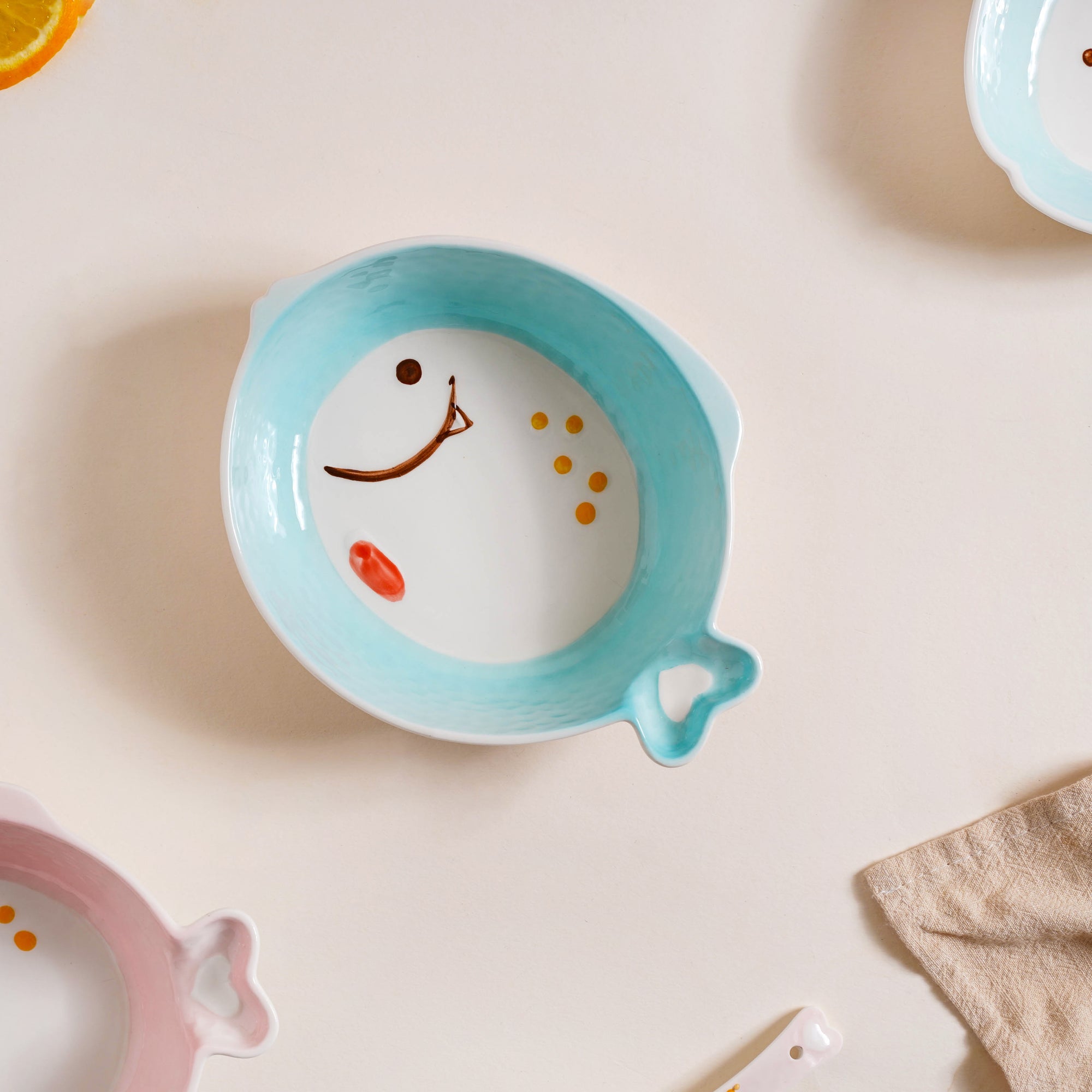 Medium Fish Bowl Online - Premium Soup Bowl | Nestasia