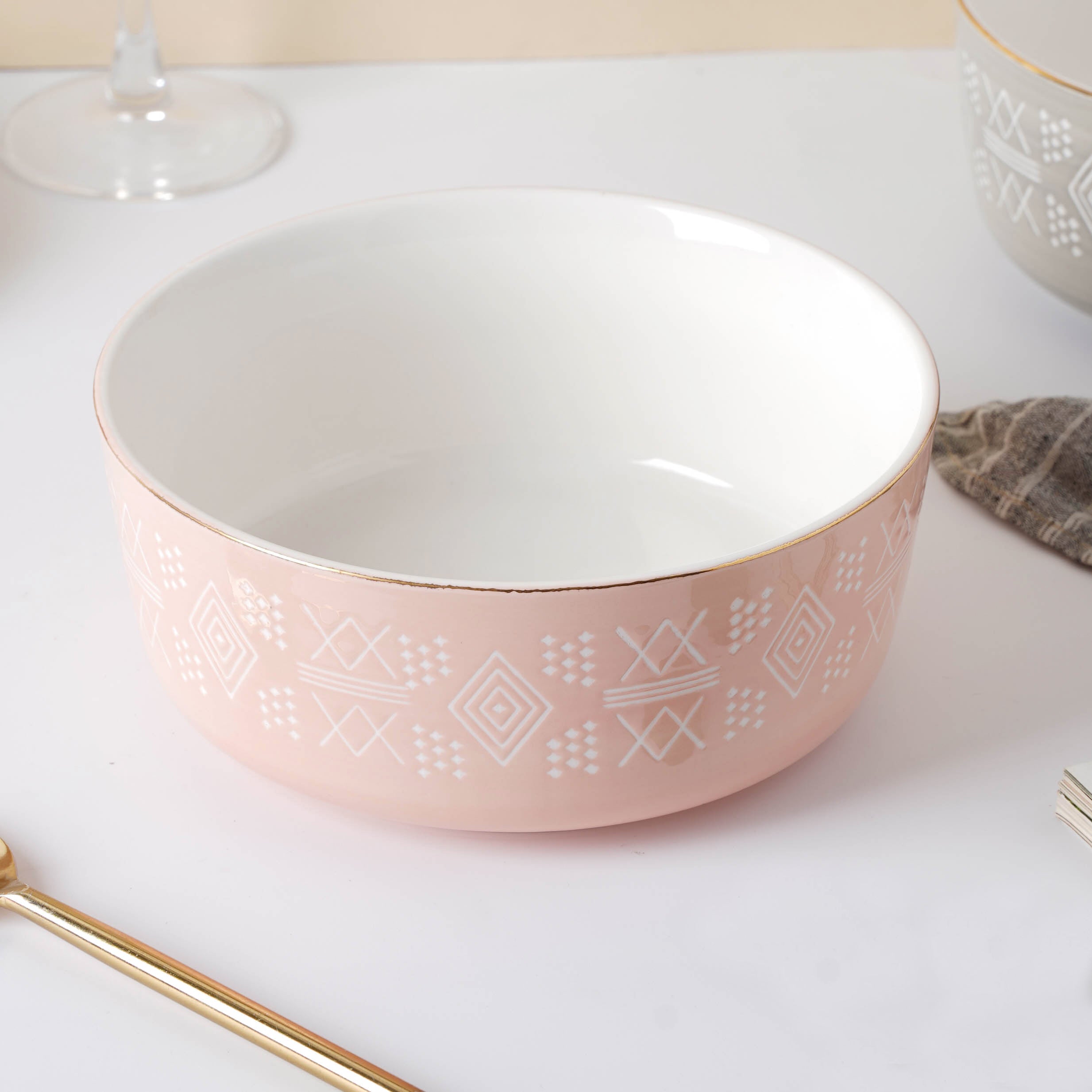 Azo Pink 27 Piece Dinner Set For 6