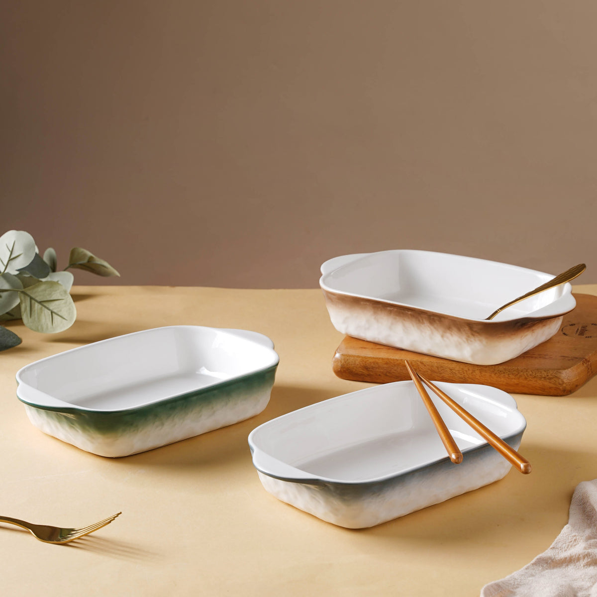 Rustic Design Baking Dish