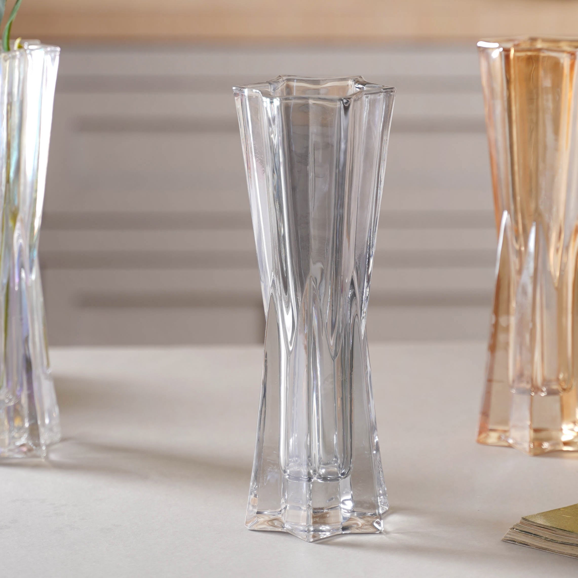 Crystal Flower Vase Small Online - Premium Vase | Nestasia