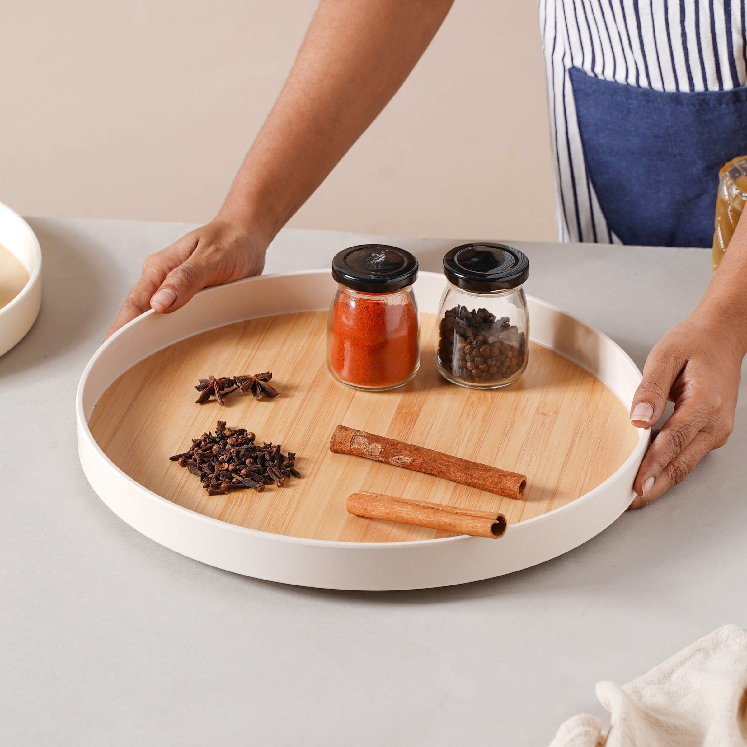 Japanese Bamboo Tea Tray