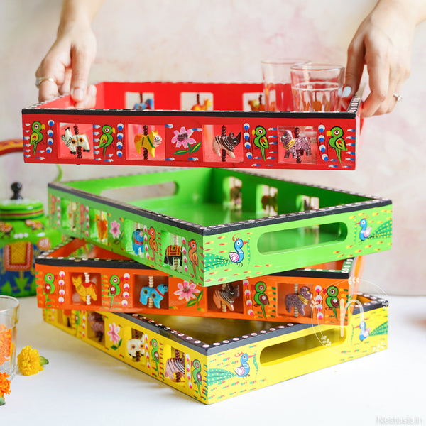 Home Décor - Handmade Tray For Kitchen Décor |Nestasia