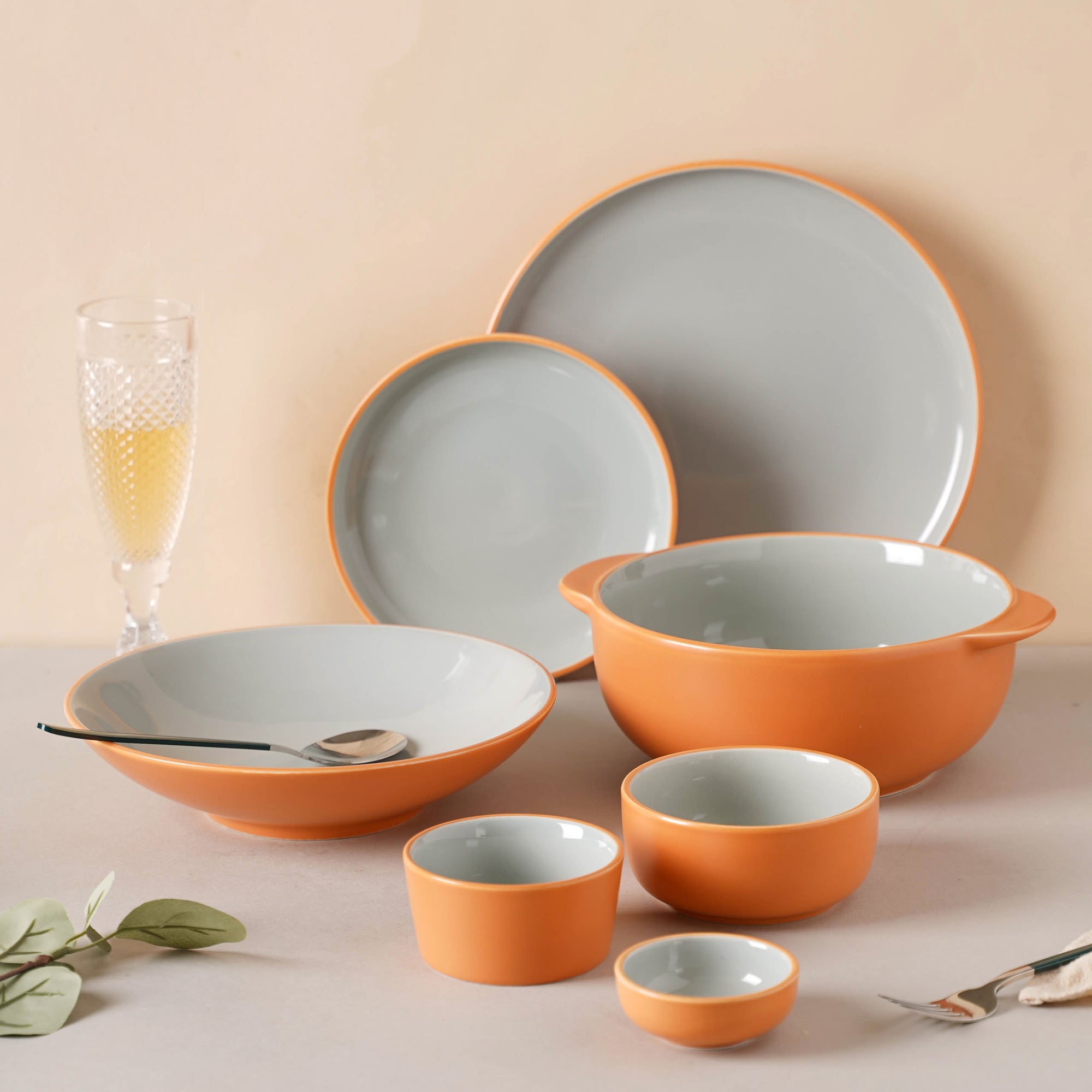 Zoella Ceramic Bowl Grey Online - Premium Serving Bowl | Nestasia