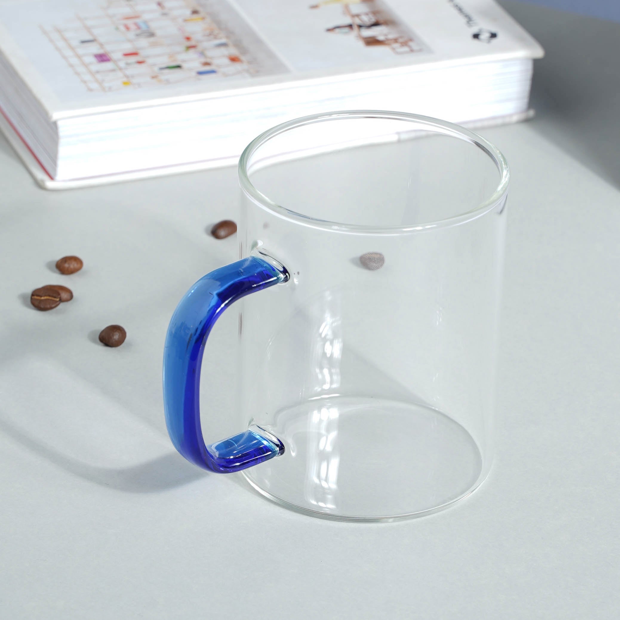 Glass Tea Mug Set of 2