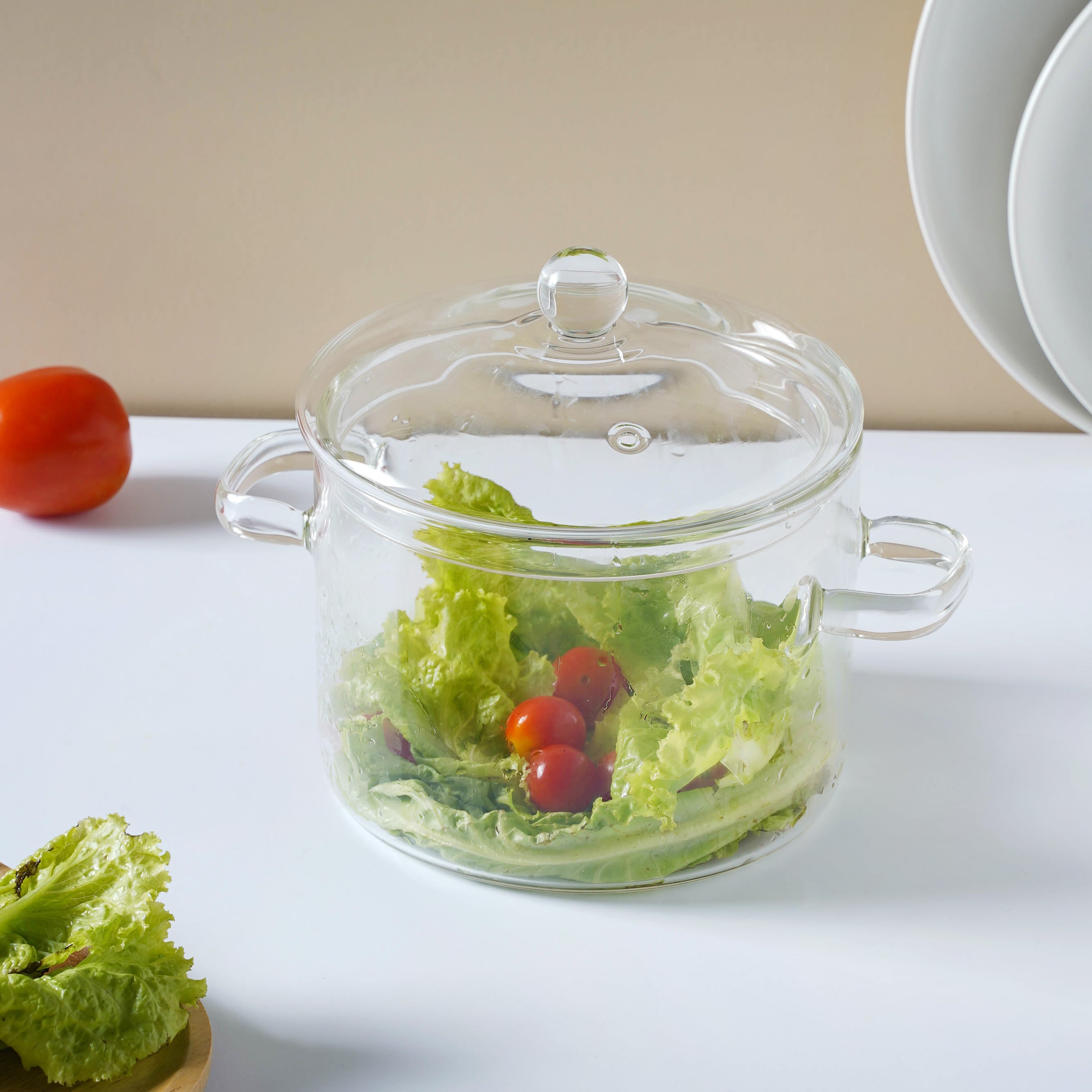 Glass Curry Pot