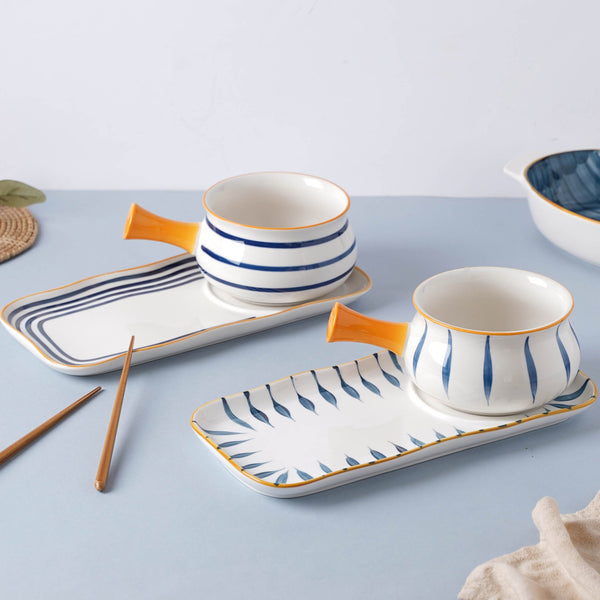 Nitori Pot and Plate Set