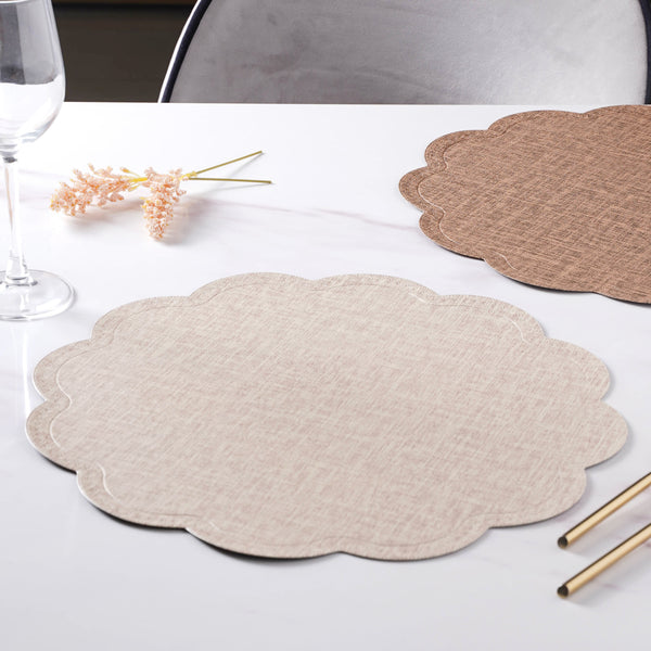 Dinner Table Mat Lace Set