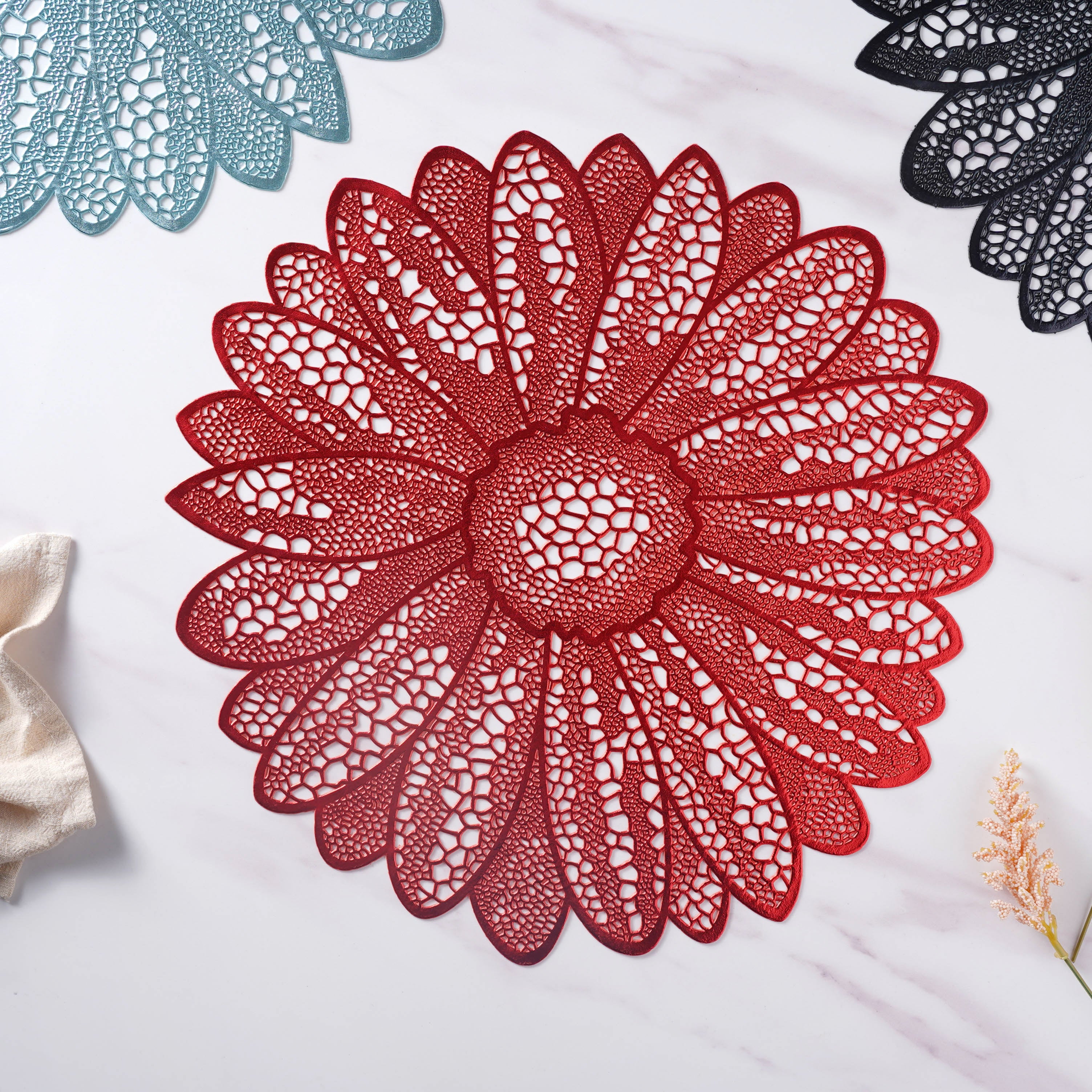 Circular Table Mat Set Online - Premium Table Mat | Nestasia