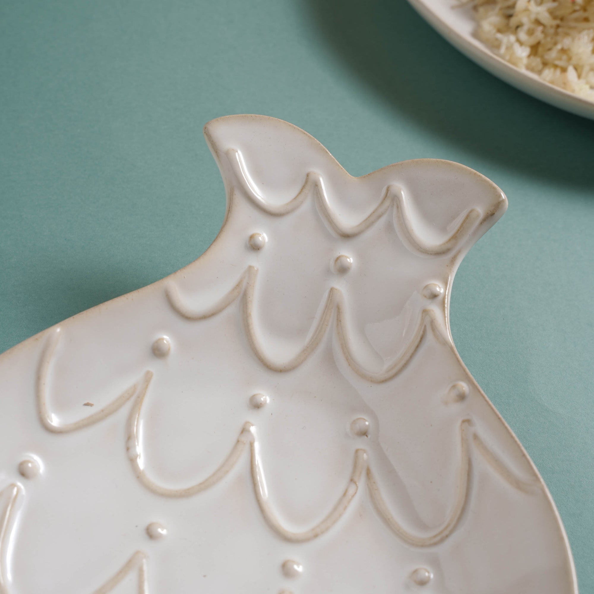 Fish Scales Textured Snack Plate 9 Inch Online - Premium Snack Plate ...