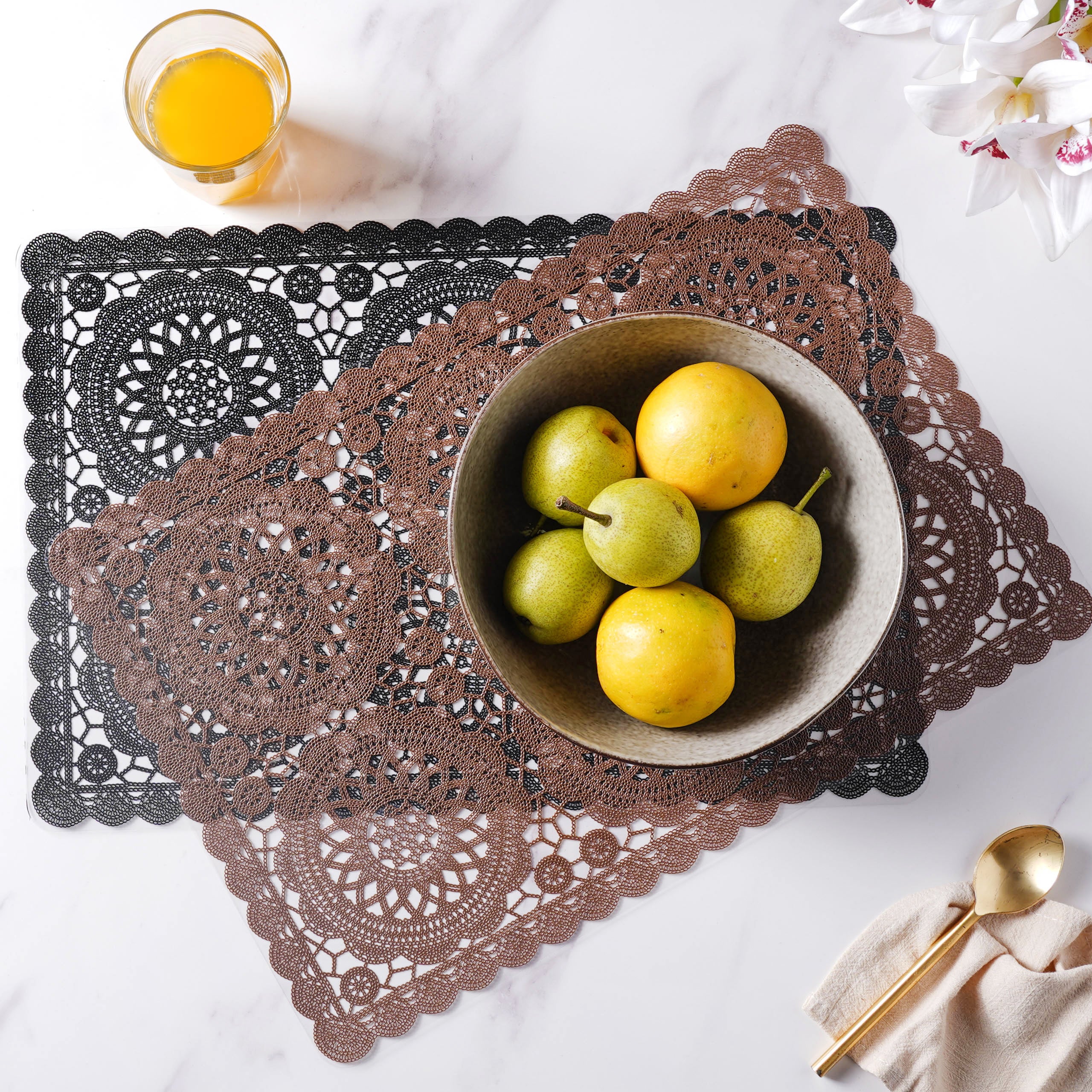 Designer Table Mat Set Online - Premium Table Mat | Nestasia