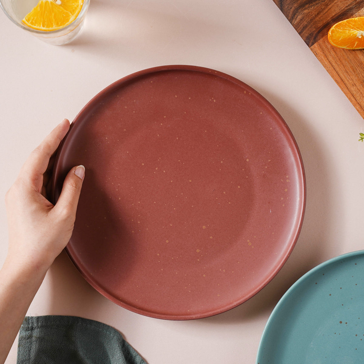 Mystic Maroon Dinner Plate 10 Inch