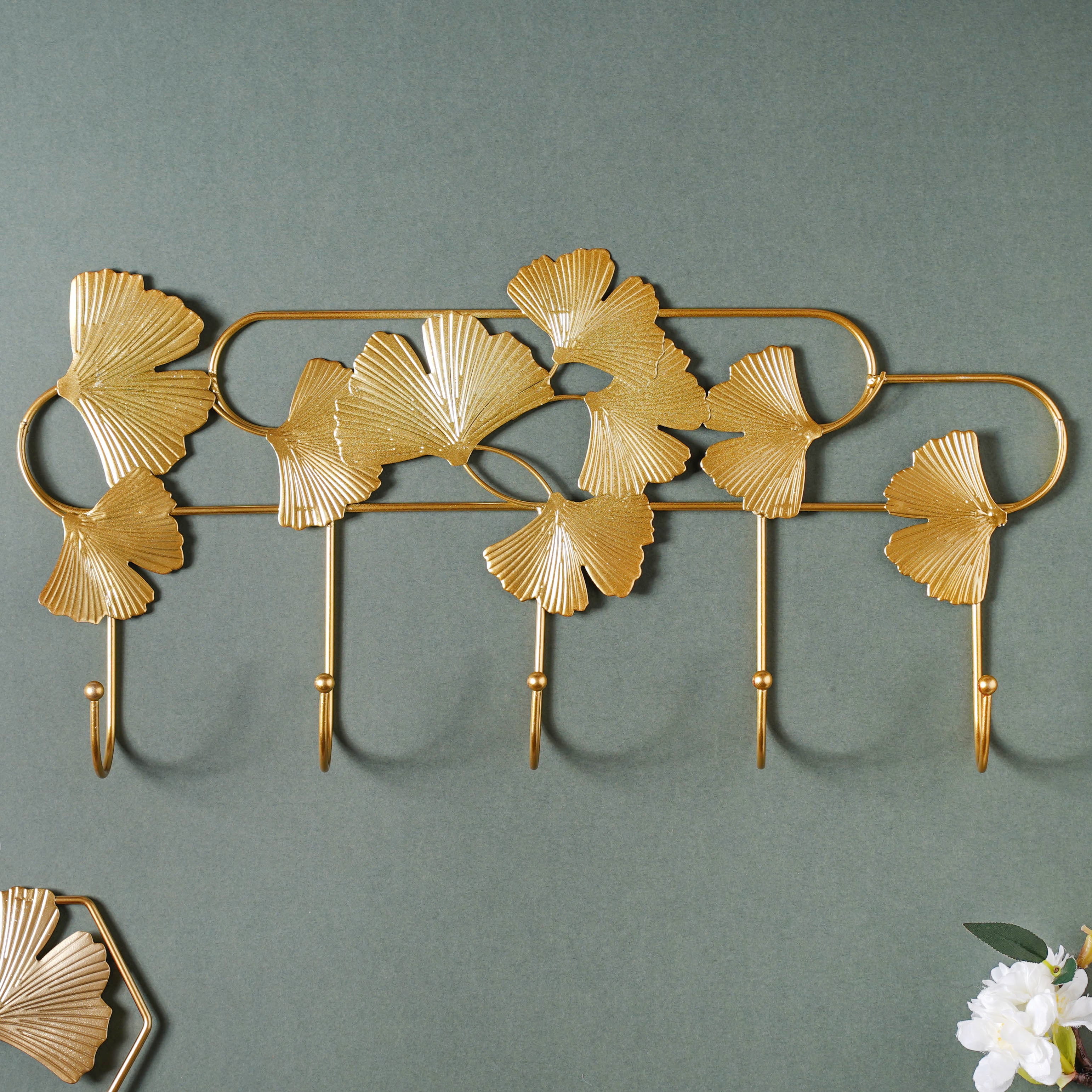 Gold Wall Mount Hanger Online - Premium Wall Hook | Nestasia