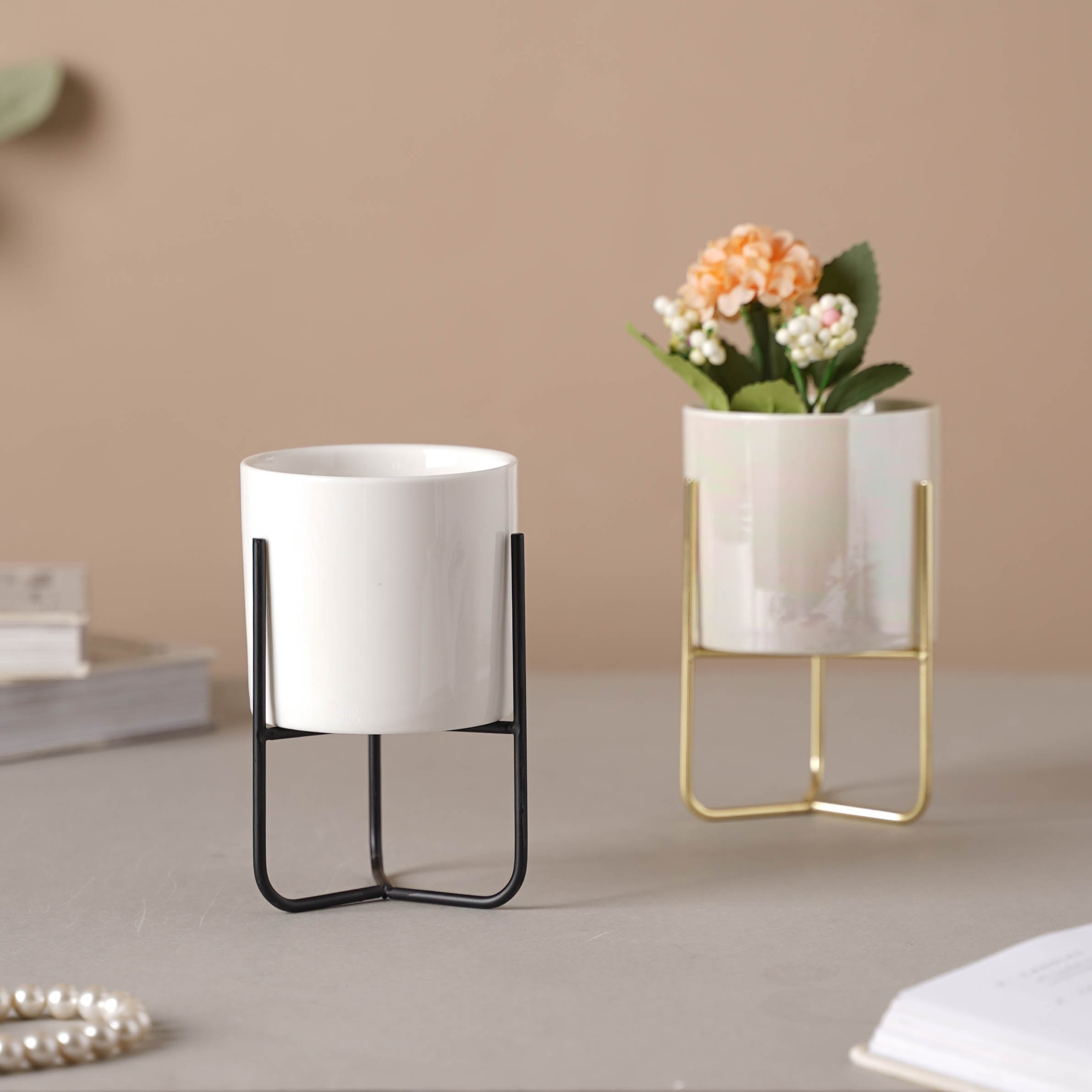 Indoor Porcelain Planters Medium Online - Premium Planter | Nestasia