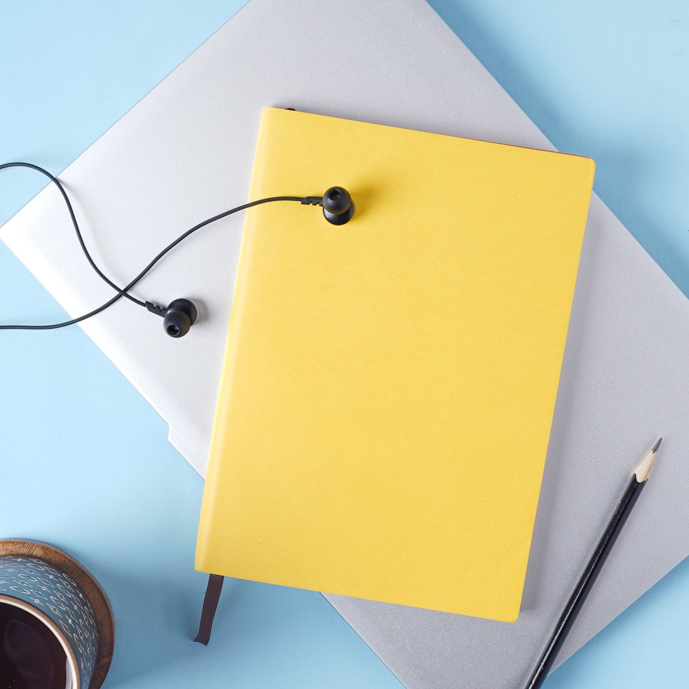 Yellow Diary Online - Premium Notebook | Nestasia