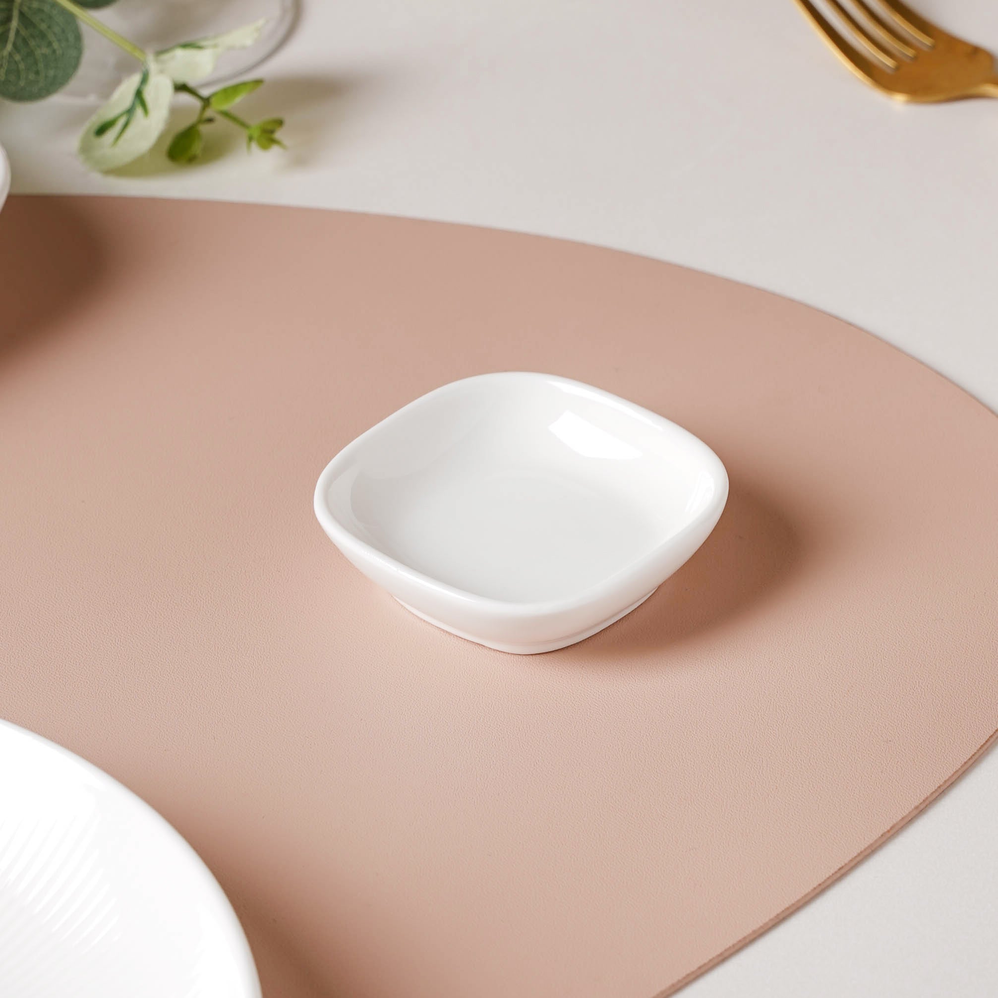 Serena Lily White Ceramic Square Dip Dish 10 ml Online - Premium Dip ...