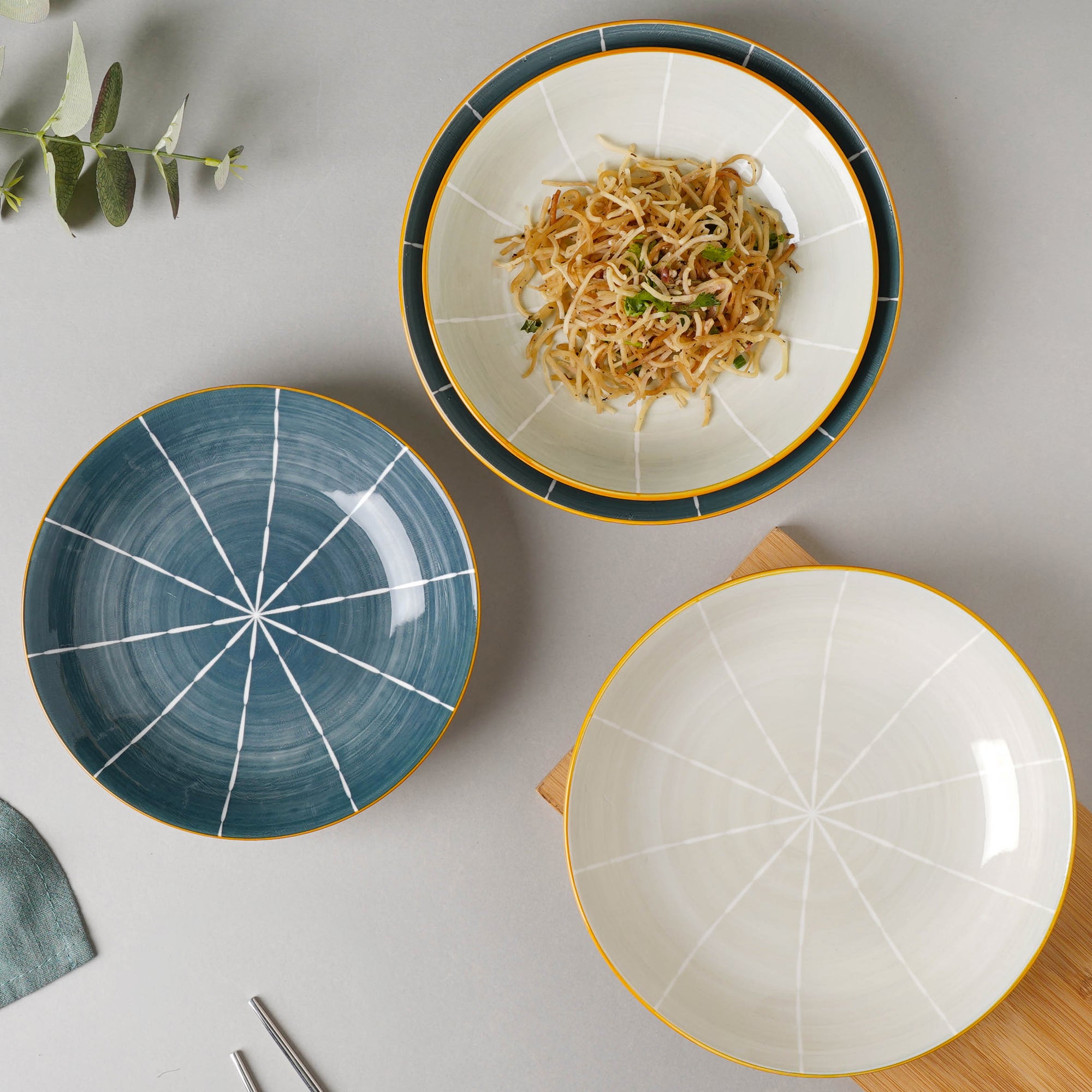Willow Deep Dish Online - Premium Pasta Plate | Nestasia