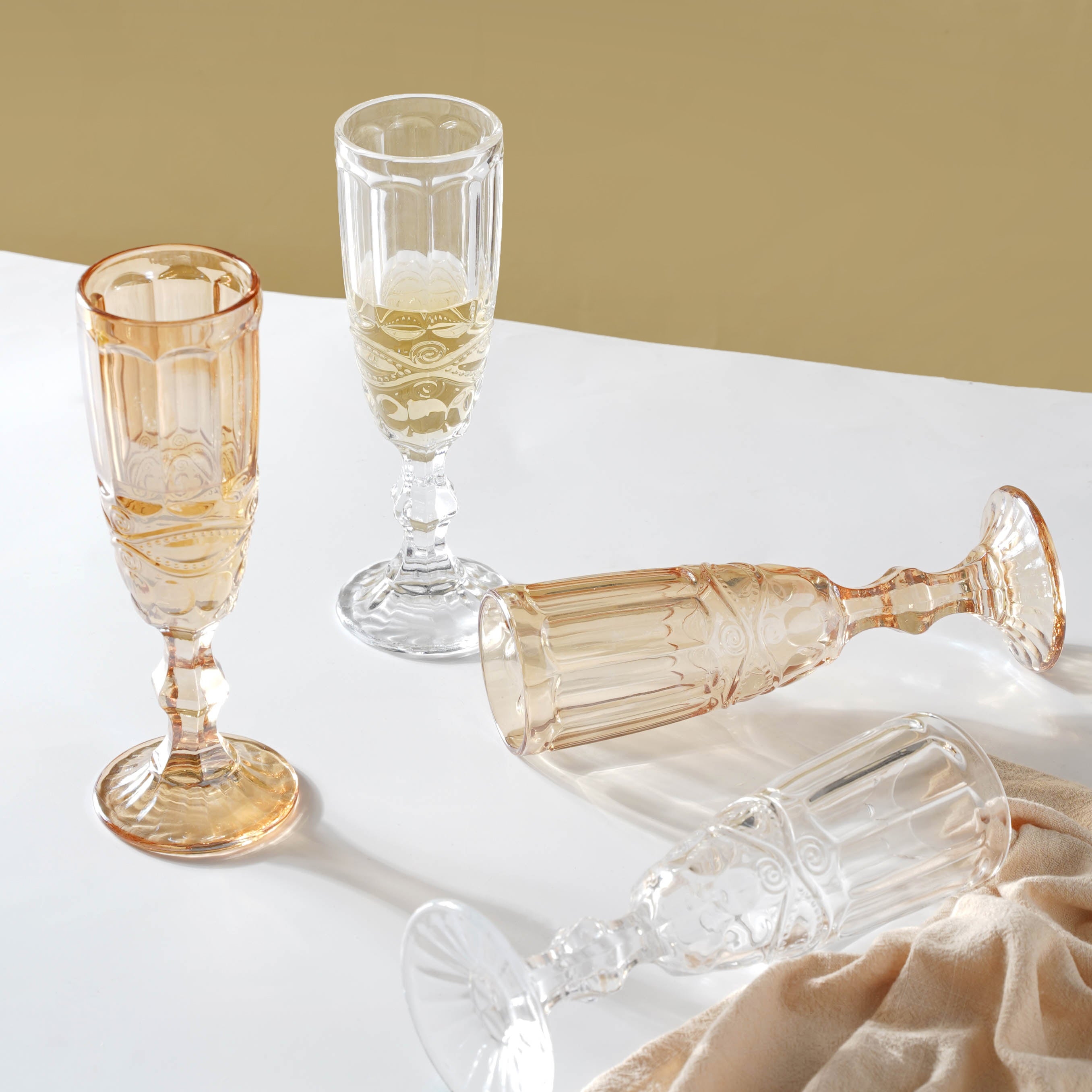 Champagne Glass Set of 2 Online - Premium Champagne Glass | Nestasia