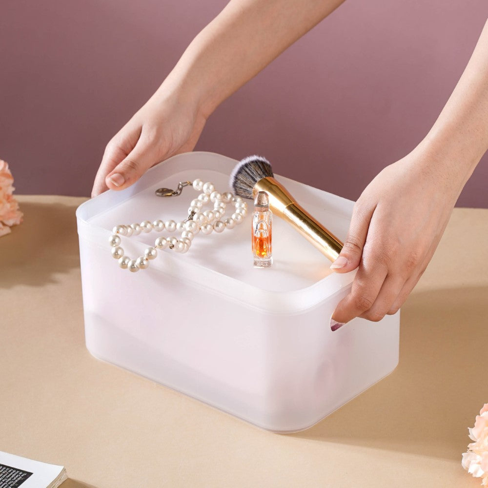 Multipurpose Desk Storage Box And Lid