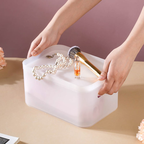 Multipurpose Desk Storage Box And Lid