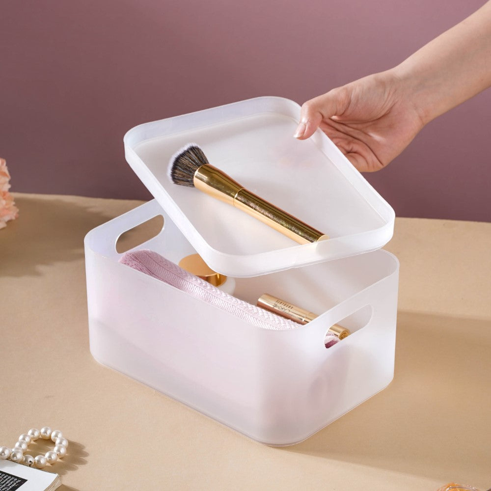 Multipurpose Desk Storage Box And Lid