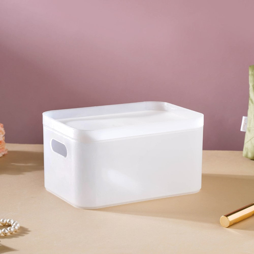 Multipurpose Desk Storage Box And Lid