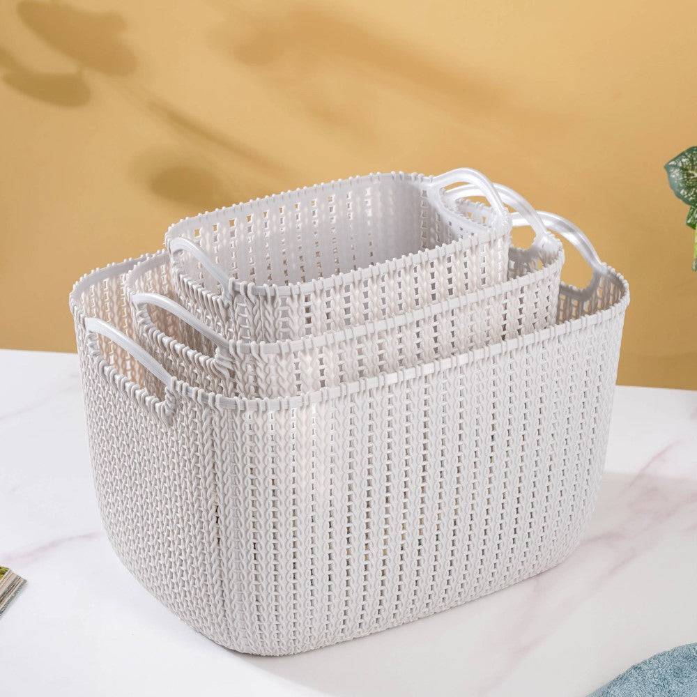 Storage Basket Set - Buy Storage Baskets Online in India |Nestasia
