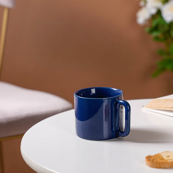 Ceramic Mug Navy Blue 220ml