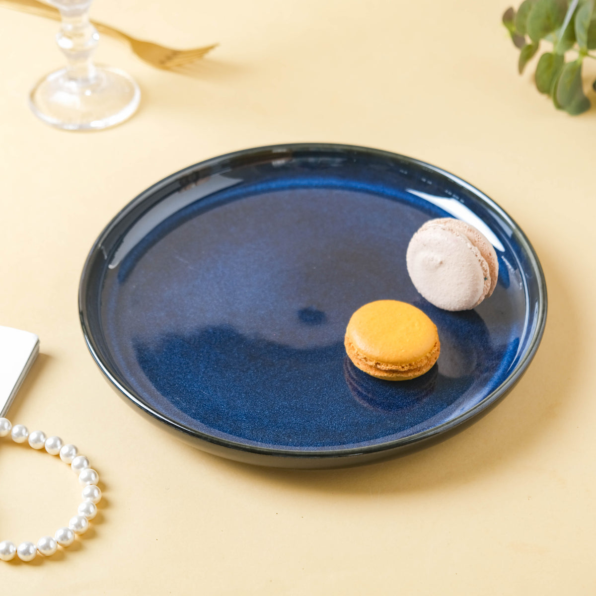 Dark Blue Dinner Plate