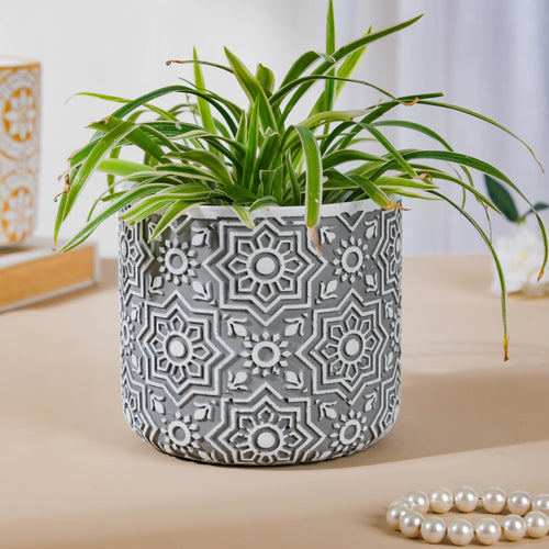 Botanica White Planter with Stand | Nestasia