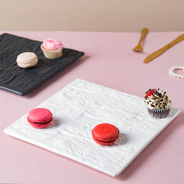 Textured Square Platter